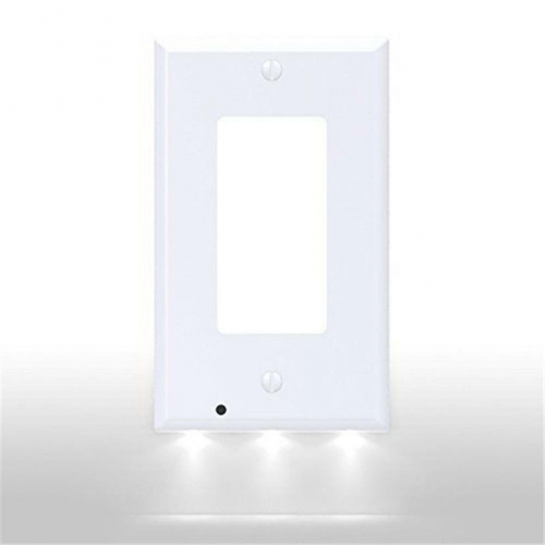 Outlet Cover with LED Night Light - 2 Styles